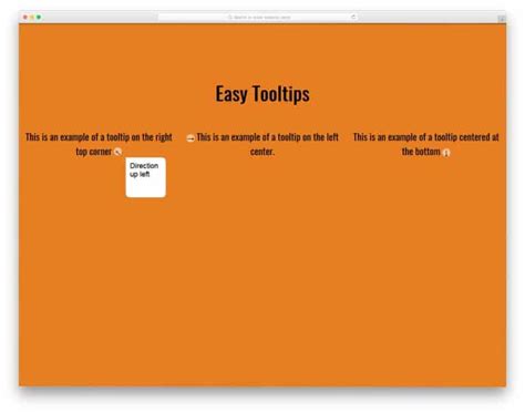 37 User Friendly Tooltips Css For Websites And Applications Uicookies