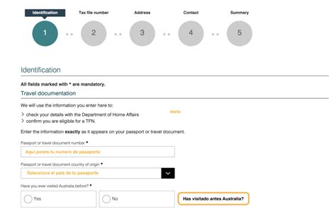 Como Sacar El Tax File Number Tfn En Australia