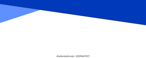 Set Top Header Border Separator Divider Stock Vector Royalty Free