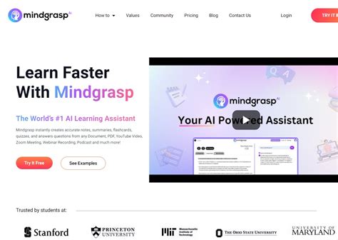 mastering mindgrasp your learning assistant guide