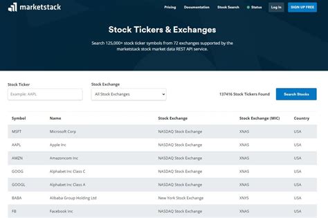 Marketstack une API gratuite pour accéder aux données boursières mondiales en temps réel