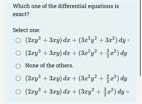 Solved An integrating factor μ x for the linear Chegg