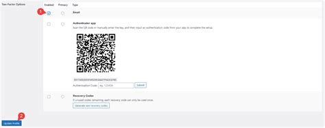 how to add two factor authentication in wordpress