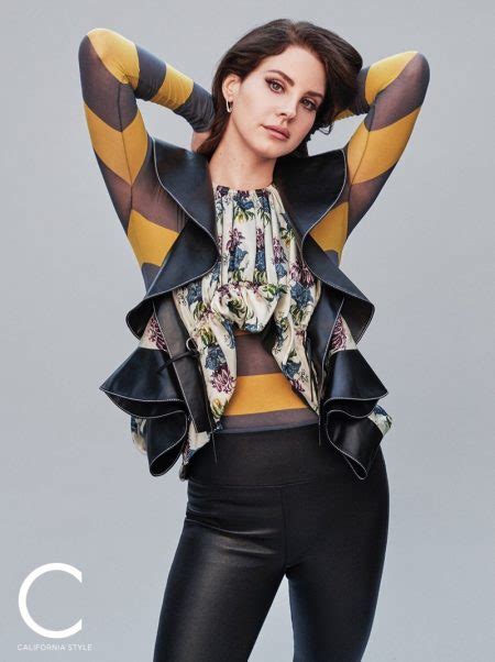 Lana Del Rey Glamorous Fashion Shoot C Magazine Cover