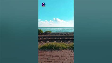 මුහුදත් එක්ක කෝච්චි පාර කියන්නේ වෙනම එකක් 🔥🌊 Youtube