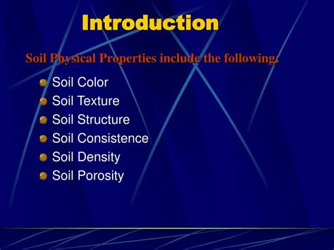 Ppt Soil Physical Properties Powerpoint Presentation Free Download