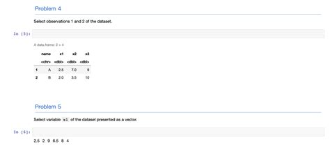 Solved Construct A Dataset I E Dataframe With 6 Chegg Com