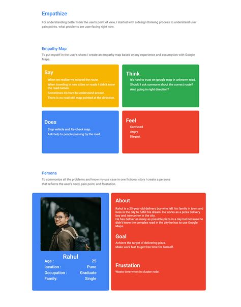 Google Map Redesign On Behance