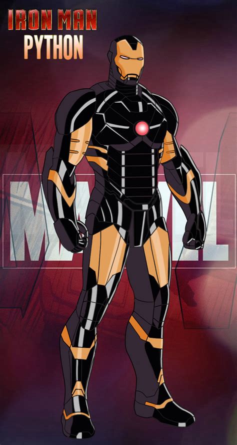 Iron Man Python By 6jackb On Deviantart