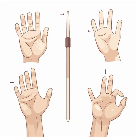 Illustration Of Normal And Mallet Finger Condition Comparison Premium Ai Generated Vector