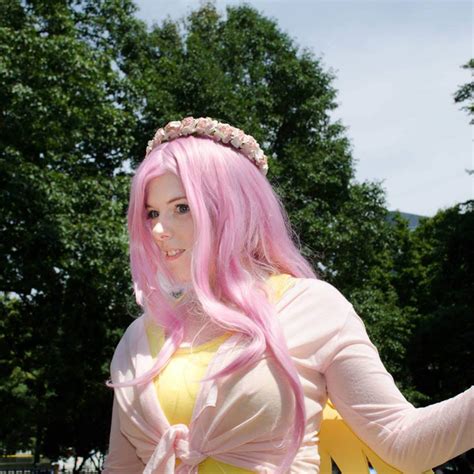385465 Safe Fluttershy Human Cosplay Irl Irl Human Photo Solo Derpibooru