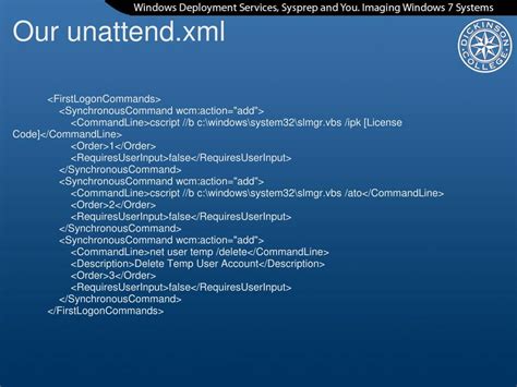 Ppt Windows Deployment Services Sysprep And You Powerpoint Presentation Id 6814672