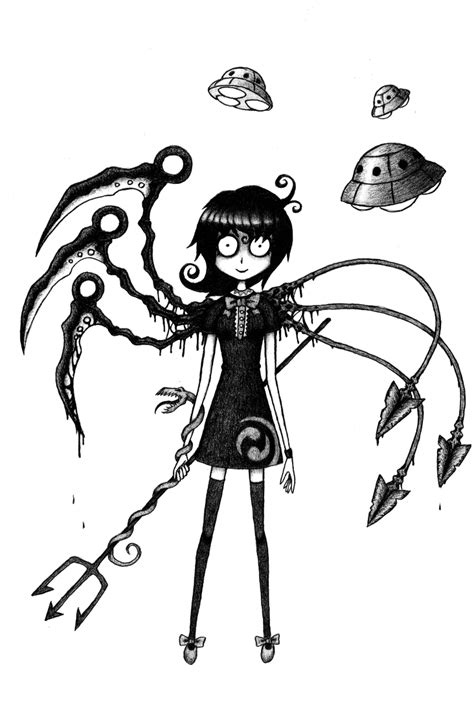 Touhou Project Nue Houjuu By Blindvoid On Deviantart