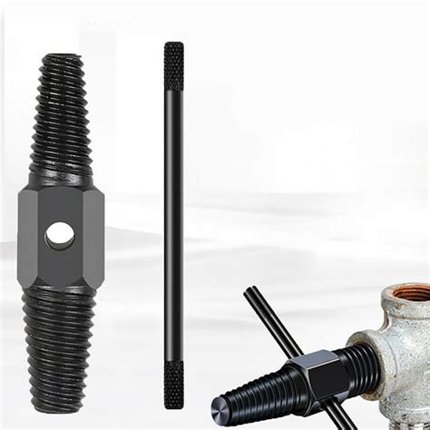 Foqnuq Double Head Water Pipe Extractor Triangular Sliding Tooth Screw