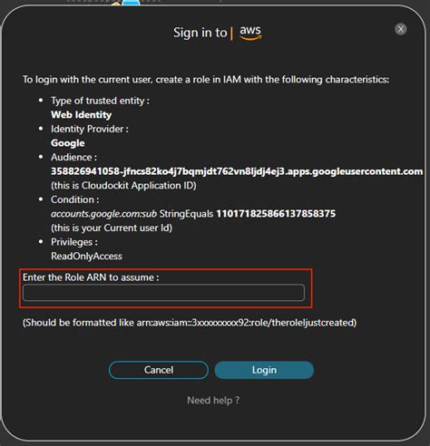 Aws Role And Keys Access Guide