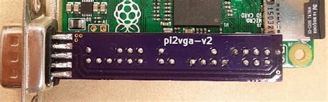 5 Vga For Raspberry Pi Hackaday