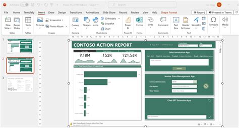 Let Power Point Users Write Data Directly To Your Database W Power Bi