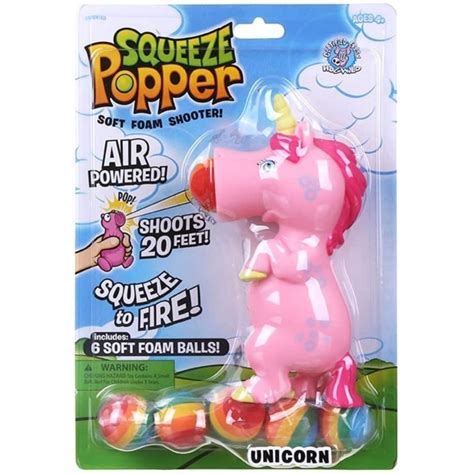 Squeeze Popper - Unicorn - Bright Star Toys