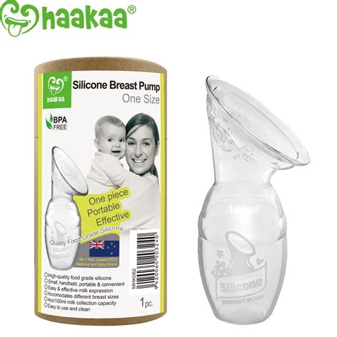 Haakaa Silicone Breast Pump Original 4 Oz