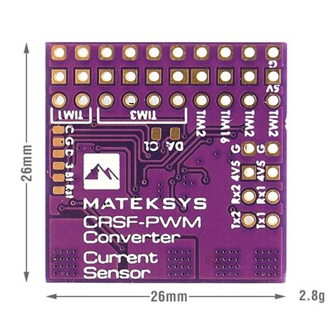 matek crsf to pwm converter c type hobby station