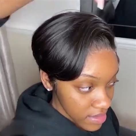 New Short Straight Pixie Cut Wig