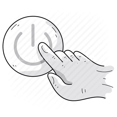 Download Button Power On 59738 Illustration