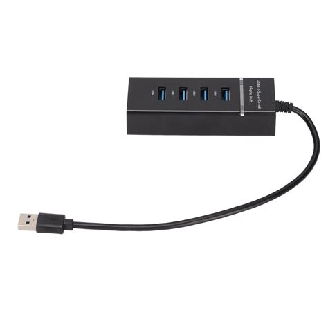 USB Hub 4 Port High Speed Propagation Protect Safety Compact Design USB 3 0 Adapter Walmart Com