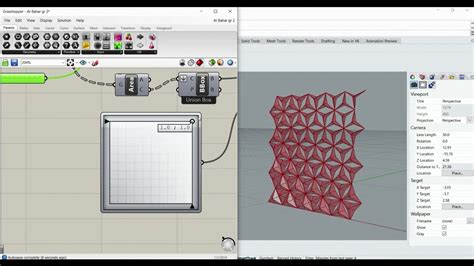 Grasshopper Model Of Al Bahar Tower From Abu Dhabi Youtube