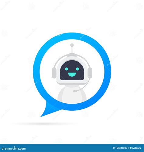 Chat Bot Using Laptop Computer Robot Virtual Assistance Of Website Or Mobile Applications