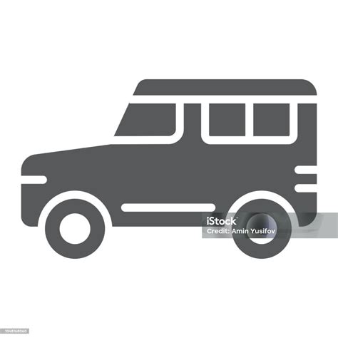 Suv 모양 아이콘 전송 및 자동차 자동차 서명 벡터 그래픽 백색 배경에 단단한 패턴 10에 대한 스톡 벡터 아트 및 기타
