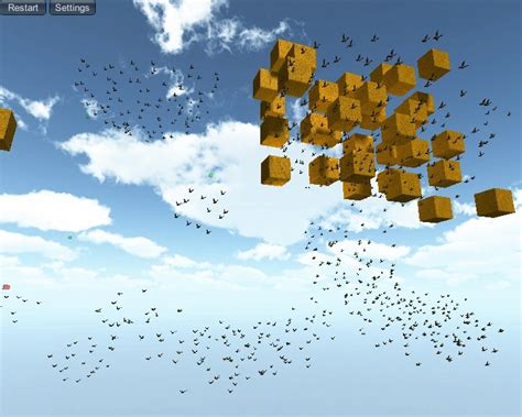 Bird Flocking Simulation