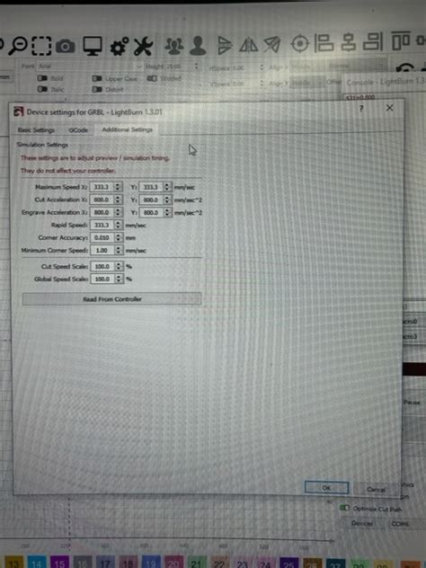I Can Not Get My Laser To Fire During The Burn Or Cut Process Grbl Lightburn Software Forum