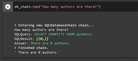 Natural Language To Query Your Sql Database Using Langchain Powered By