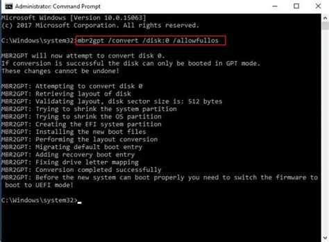 What Is Mbr2gpt Tool And How To Use It Guide 2026