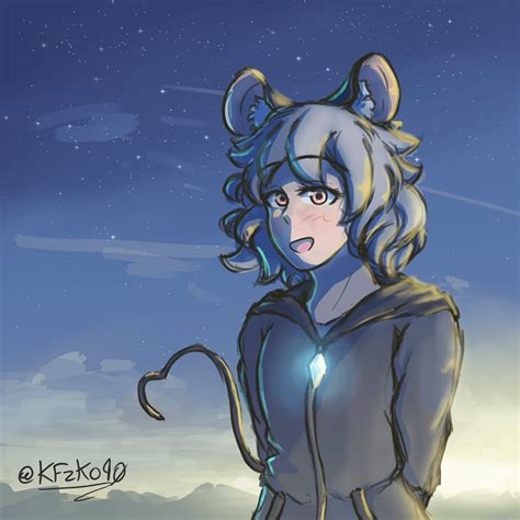 A Date With The Mouse Girl During The Sunset R Touhou