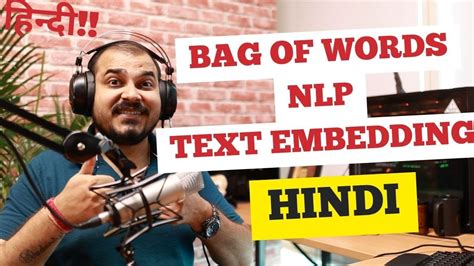 Tutorial 7 Bag Of Words Text Embedding Indepth Intuition In Nlp Krish
