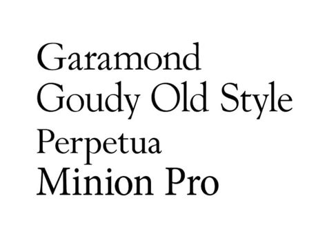 Garamond Font Free Download Fonts Empire