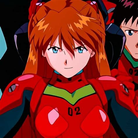 Neon Genesis Evangelion Scenecore Pfp Asuka Langley Soryu Kawaii Cute Cute Anime Character