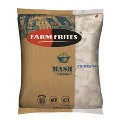 Potato Mash Frozen Lutosa 25kg Mash Blueseas Food Service