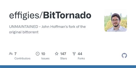 Github Effigiesbittornado Unmaintained John Hoffmans Fork Of The