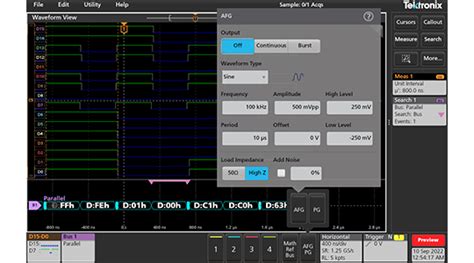 2 Series Mso Mixed Signal Oscilloscope Tektronix Indonesia