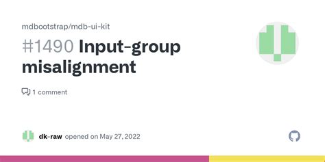 Input Group Misalignment Issue Mdbootstrap Mdb Ui Kit Github