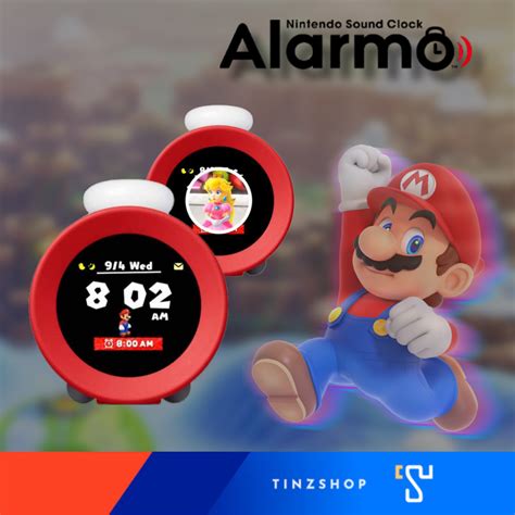 [สินค้าใหม่ พร้อมส่ง] Nintendo Sound Clock Alarmo เปลี่ยนการตื่นนอนให้สนุกเหมือนเล่นเกม Shopee