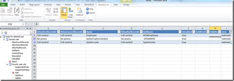 User Security Role Assignment Report Ax 2012
