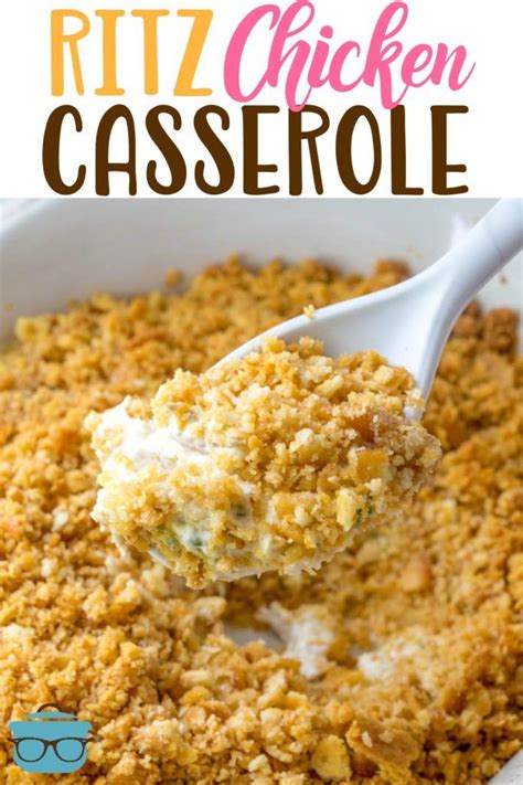 Ritz Cracker Chicken Casserole Video Artofit