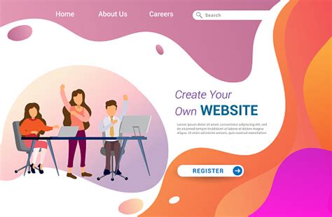 팀워크 개념 비즈니스 전략 분석 및 아이디어를 위한 웹 템플릿 디자인 가리기에 대한 스톡 벡터 아트 및 기타 이미지 가리기 개념 개념과 주제 Istock