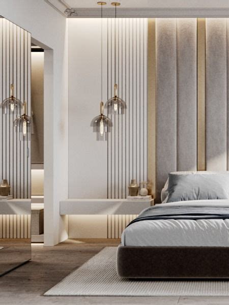 Неоклассика с элементами ар деко в интерьере спальни