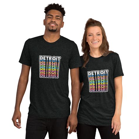 Retro Detroit T Shirt Detrennial