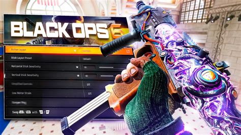 The 1 Settings Class Setups For Bo6 Ranked👑 Youtube