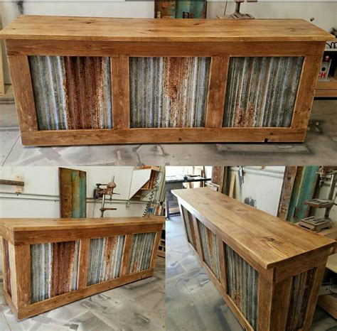 Rustic Dresser With Wood Strips